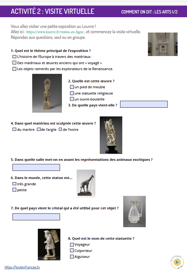 Comment on dit #29 vocabulaire de l'art en français | TOUT EN FRANÇAIS